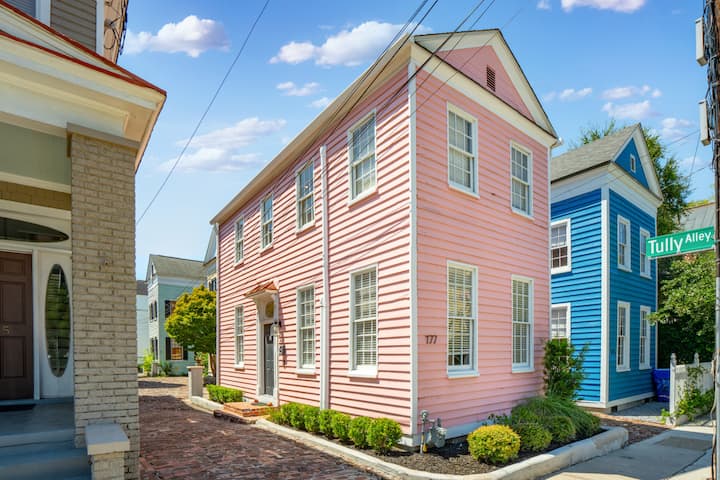 The Pink Palmetto-walk To King! - Charleston, SC