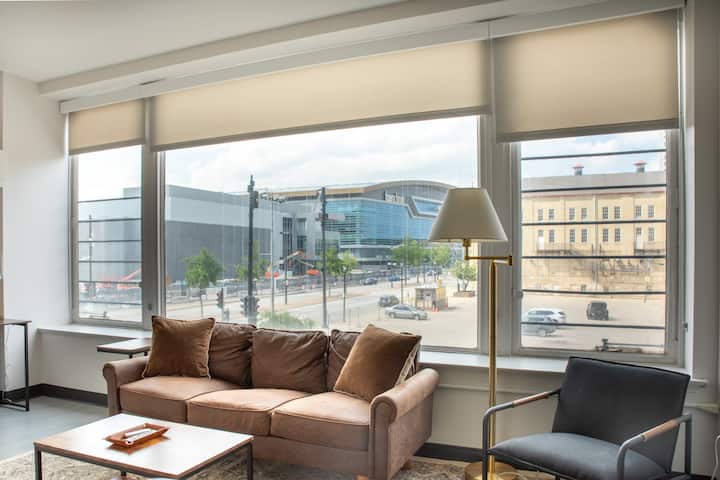 Cozy Deer District Studio 1 Block To Fiserv+baird - Milwaukee