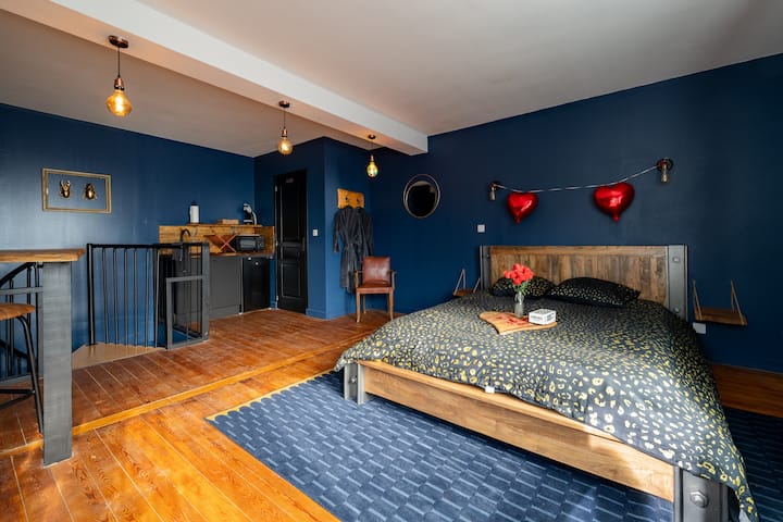 T'es O Spa - Charmant Studio Avec Jacuzzi - Lens, France