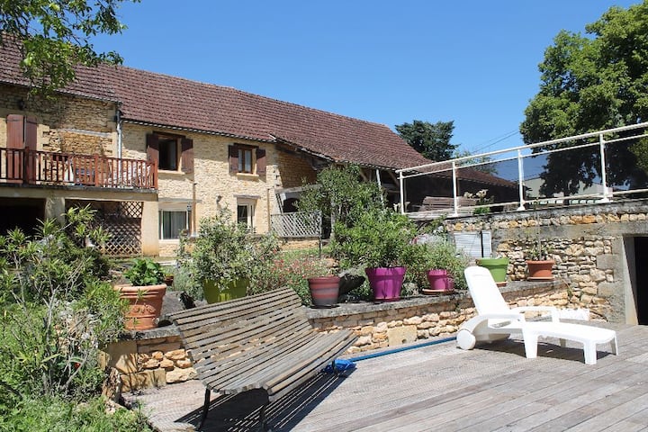 Naudissou Avec Piscine Couverte/chauffée - Sarlat-la-Canéda