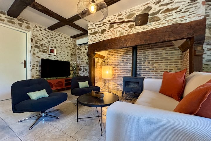 Casa Les Combes - Maison Typique Climatisé Avec - Tulle