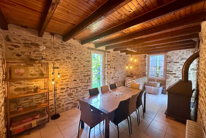 Maison De Perpezac - Jardin Clim - 7 Personnes - Corrèze