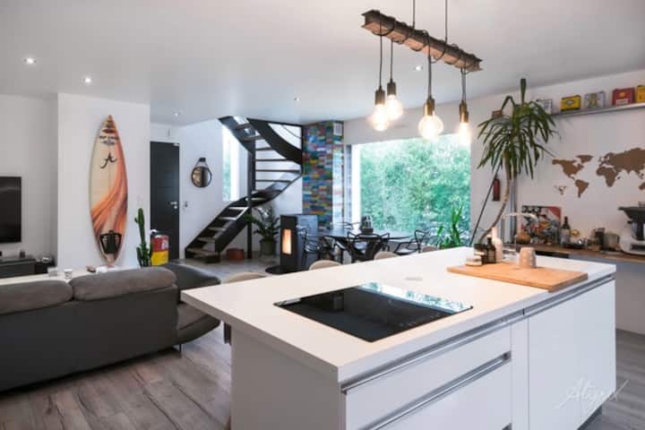 Maison 3 Pièces Tout Confort Avec Jardin - Bouguenais
