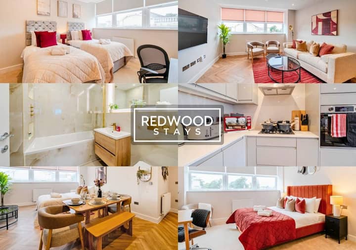 Free Parking, Hi-speed Wifi,55 Inch 4k Tv Longstay - Farnham