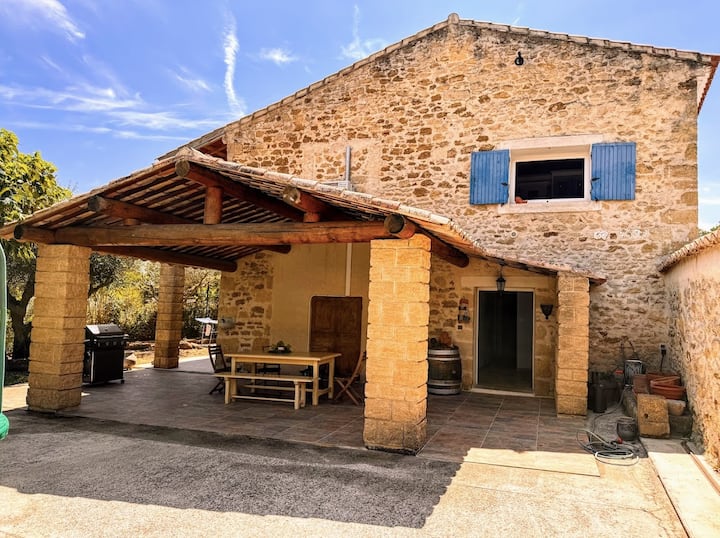 Maison Avec Piscine, Clim Et Vue Ventoux - Roquemaure