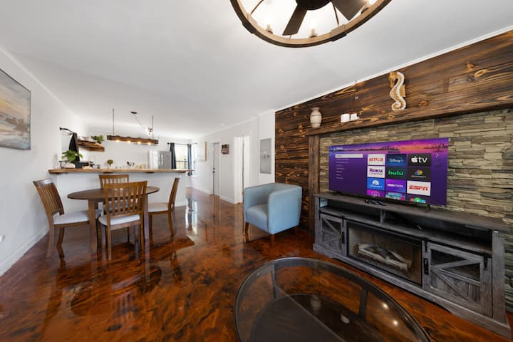 Vilano Beach Villa Walk To Beach - 聖奧古斯丁