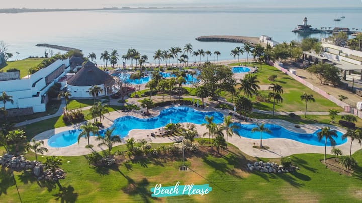 Spacious 4br W Jacuzzi & Beach Access - Villa 91 - Bucerías