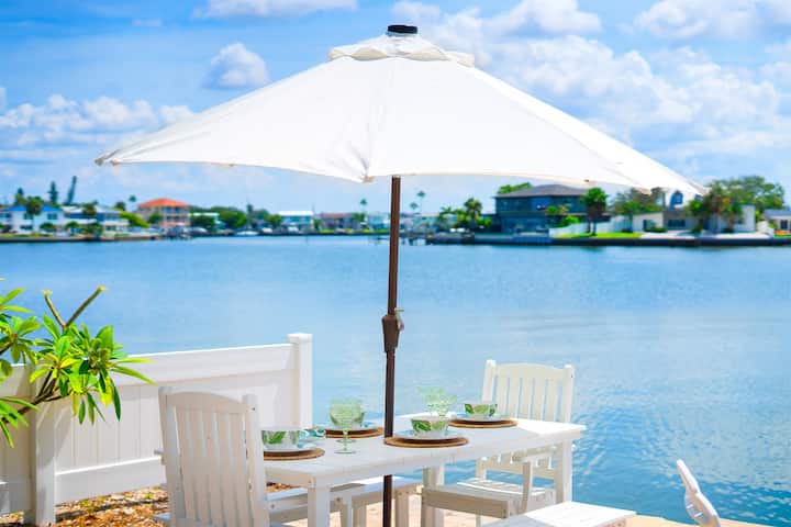 Wtft 2br/2ba Condo Golf Cart, Dock Near Beach #2 - Indian Rocks Beach, FL