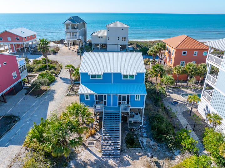 Steps To Beach, Gorgeous Views - Casita Azul - Cape San Blas, FL
