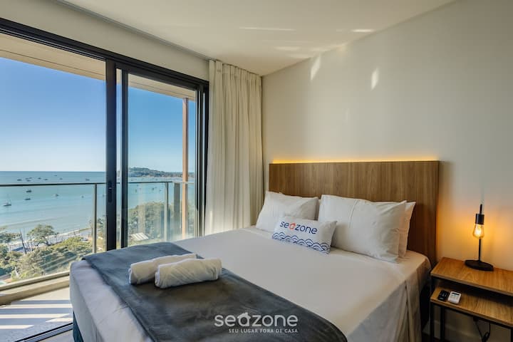 Studio With Balcony And Front Sea View - Pso1003 - Penha