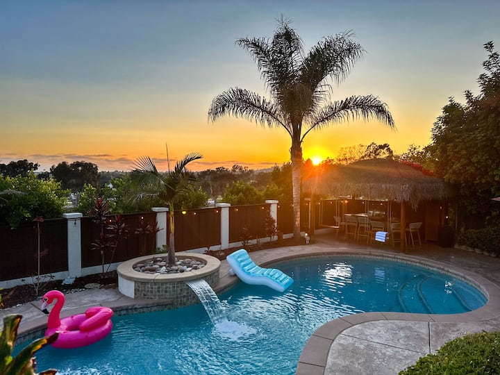 Luxury Bayview Pool & Spa W/ Games + Views - San Diego