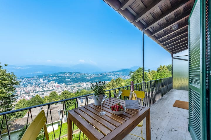 Family Villa - Casa Nido - Panoramica - Lugano