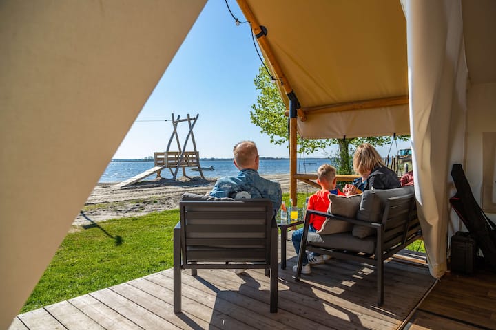 Glampingtent Beachfront Luxe 6 - Niederlande