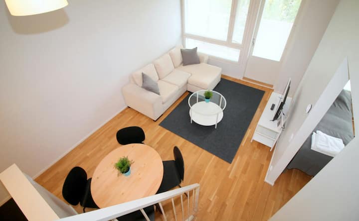 Spacious Apartment For 4 With Sauna In Turku - Lieto
