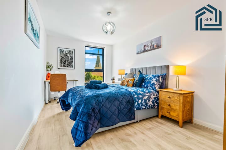 Central Stylish Apartment|1 Bedroom|2 Guests|wifi - Reading