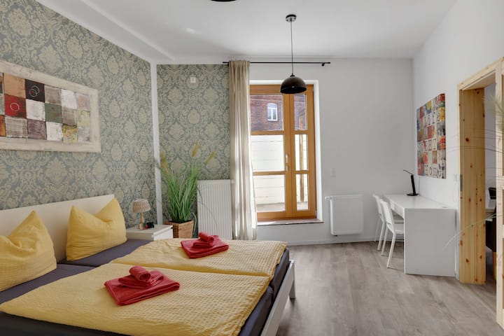 Solace Loft | Patio, Parking, Sauna & Bbq - Leipzig