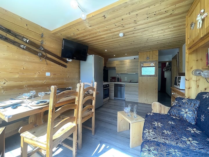 (Bz.4344) Appartement 60m2 Sur Les Pistes 3 Vallée - Les Menuires