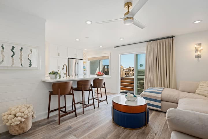 New Remodeled 109 Blissful Beachfront Condo! - Carpinteria, CA