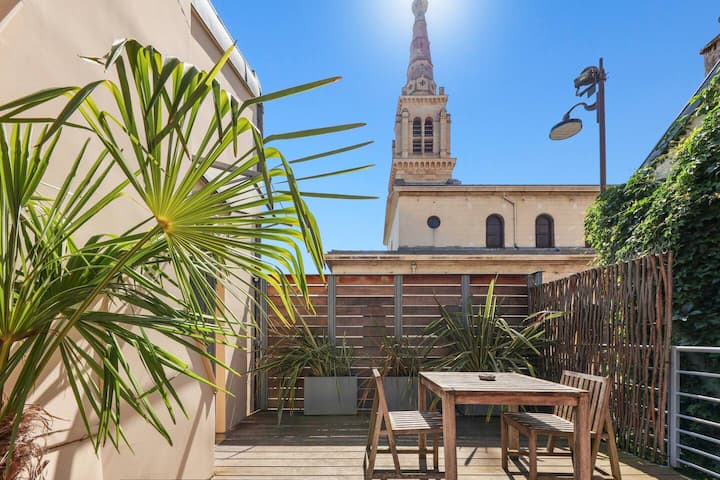 Studio Cosy & Terrasse Privée - Paryż
