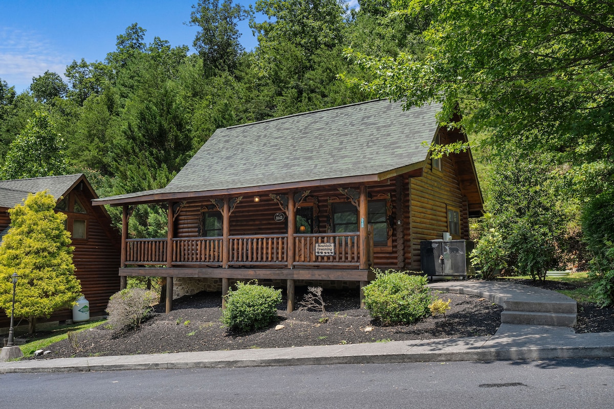 Encantadora cabaña con jacuzzi y chimenea en Pigeon Forge, Tennessee ...