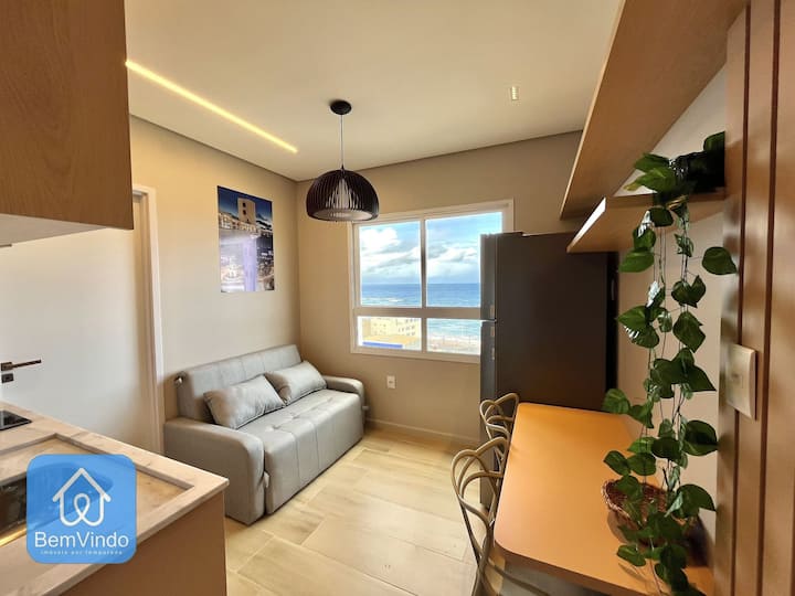 Refúgio Perfeito: Apartamento Equipado Vista Mar - Rio Vermelho