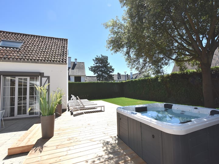 Villa De Luxe à Saint-idesbald Avec Jacuzzi - Plage de Bray-Dunes