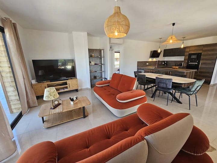 Lema 4 Pers- Standing- Clim-wifi-2 Chambres - Lecci