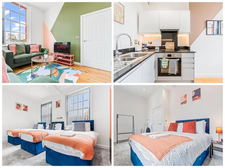 2 Bed Apartment | Central Birmingham | Sleeps 5 - Midlands Arts Centre