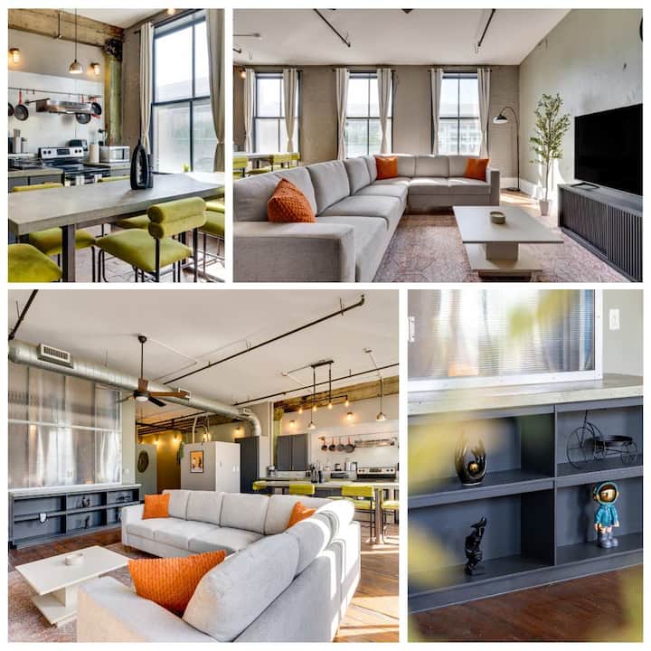 Vintage City Escape | Downtown + Secure Parking - Birmingham, AL