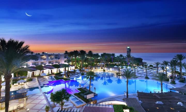 Seaside Spa Escape L 3 Rooms, Pools, Sauna & Beach - Sharm El-Sheikh