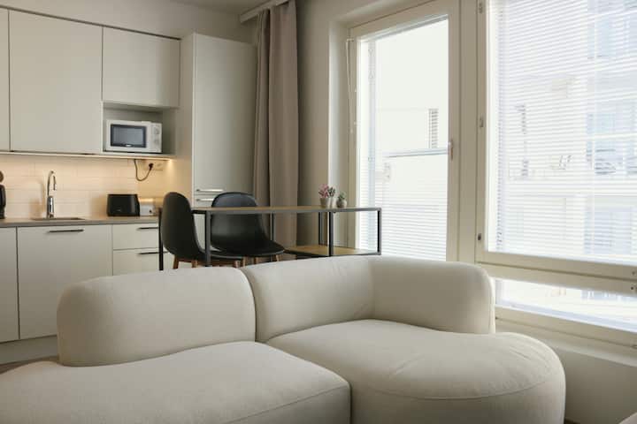 Modern Studio Apartment In Jätkäsaari - Helsinki