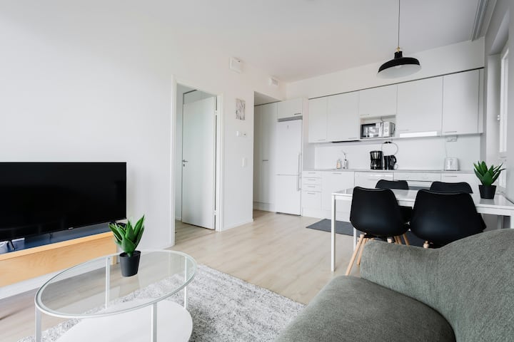 Stylish Apartment For 4 With Sauna - Espoo