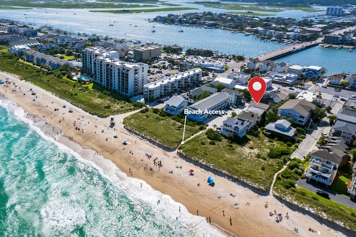 Steps To Wrightsville Beach W/ King Bed! - Wrightsville Beach, NC