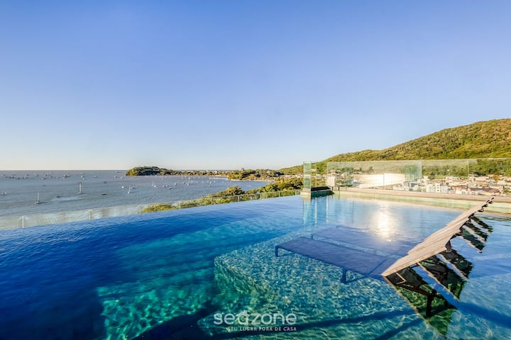 Studio With Balcony And Side Sea View Pso0808 - Penha