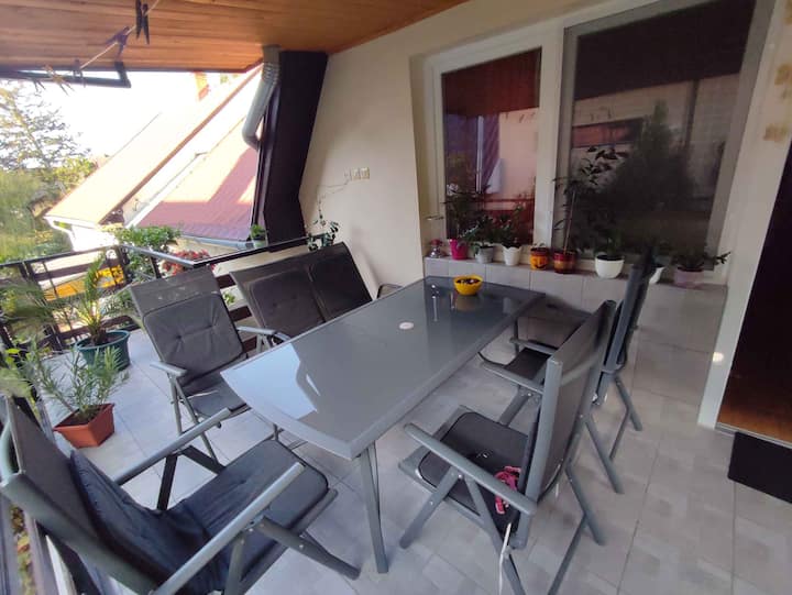 Holiday Apartment Near The Beach With Large Terrac - Siófok