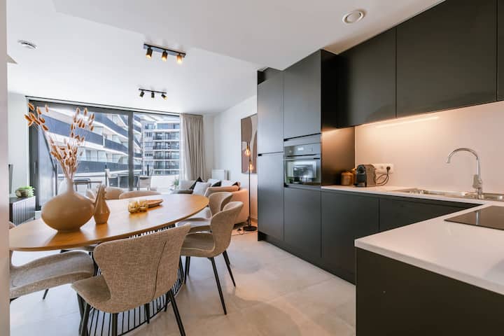 Huswell X Bel Air - Modern City Apartment - Ostende