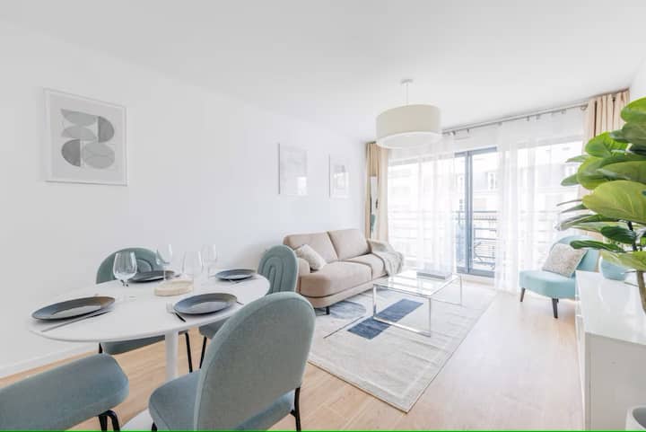 Levallois Perret - Balcon - 1 Chambre - Levallois-Perret