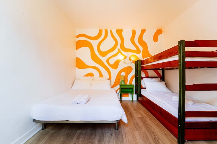 Au Bon Landais - Chambre Double 10 - Biscarrosse