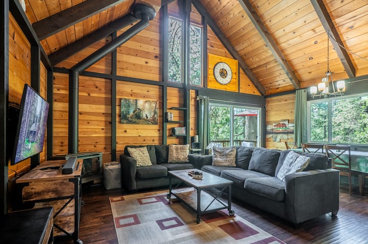 Dacha House - Chalet W/ Hot Tub & Ac - Arnold, CA