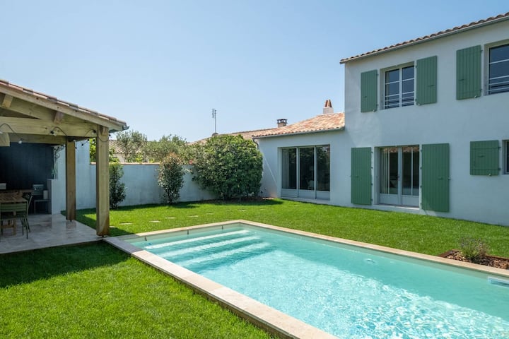 Villa Les Grenettes - 5 Chambres à Deux Pas De La - La Couarde-sur-Mer