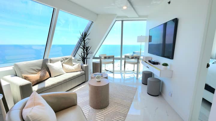 Modern Penthouse- 2brm W/panoramic Ocean Views - Atlantic City