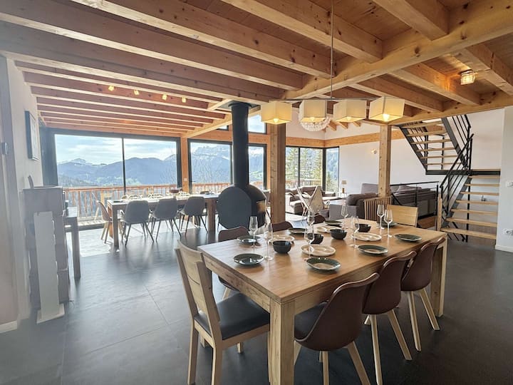 Chalet 8 Pièces à Notre-dame-de-bellecombe - 15 Pe - Praz-sur-Arly