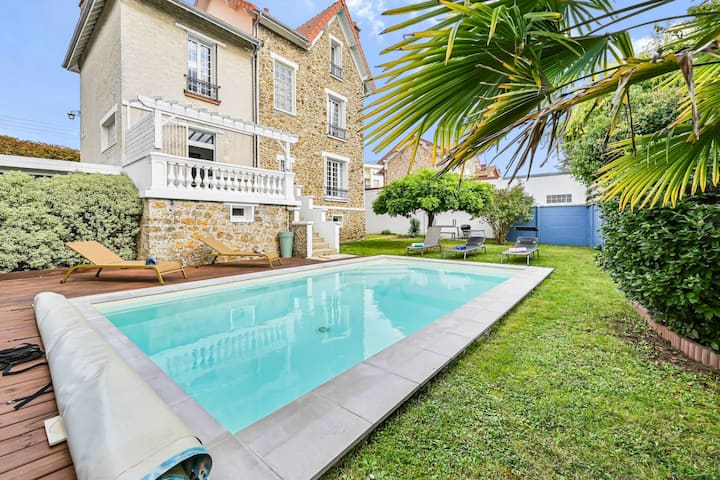 Villa Harmonia - 10p - Cinéma  - Piscine - Billard - Marne-la-Vallée