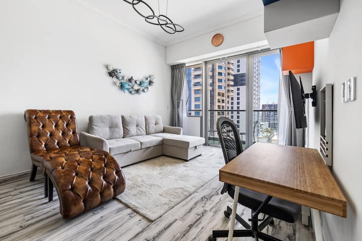 1br At Ocean Heights | Next To Tram Station - Dubai Marina