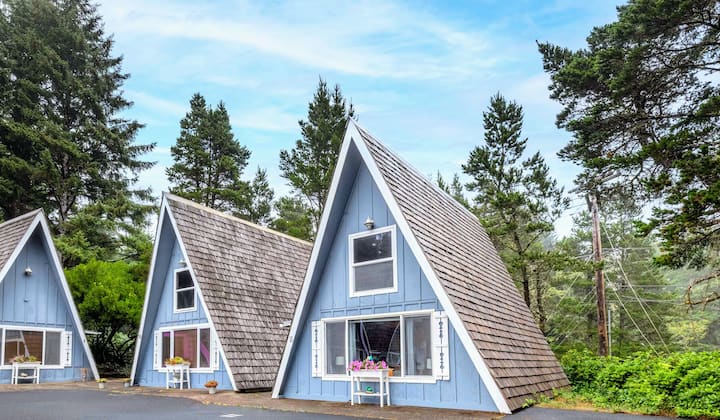 Alpine Chalet #11 Full Loft - Otter Rock, Or - Depoe Bay, OR