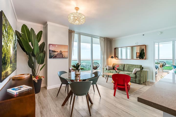 Stylish 1br Condo | Hotel Arya | Pool + Parking - Miami