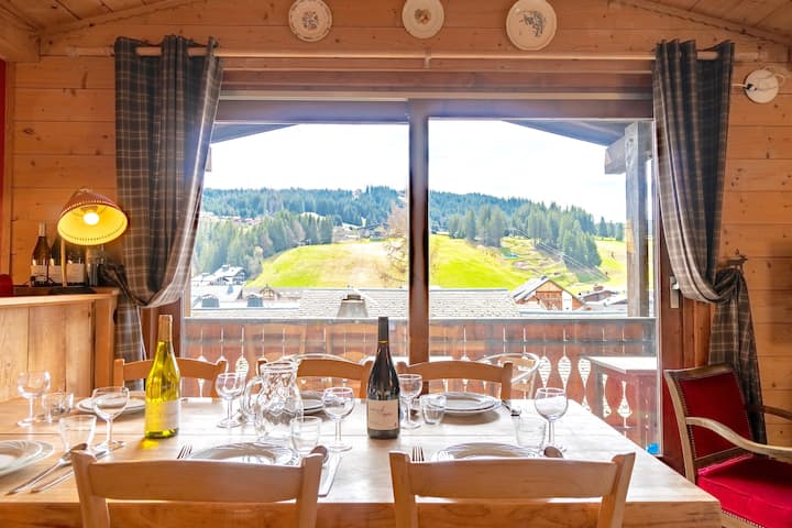 Traditional With Pool Access | 5+1 Ppl | 6deniers - Les Gets