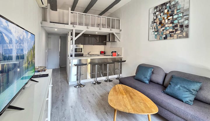 Lx154 Loft Rénové, Lumineux - Plein Centre Cannes - Cannes