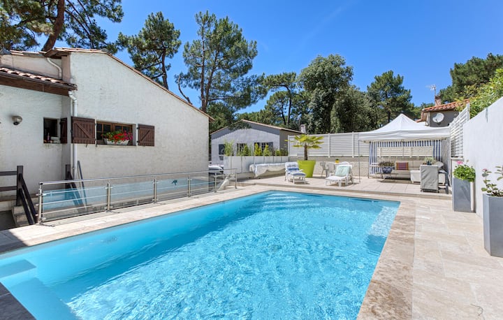 Charmante Maison Avec Piscine - Meschers-sur-Gironde