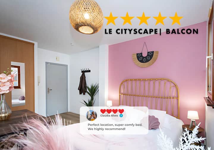 Nouveau - Le Cityscape - Centre-ville & Balcon - Colmar